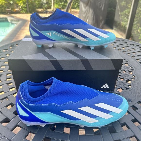 adidas | Shoes | Adidas X Crazyfast3 Laceless Fg Marinerush Pack Mens ...
